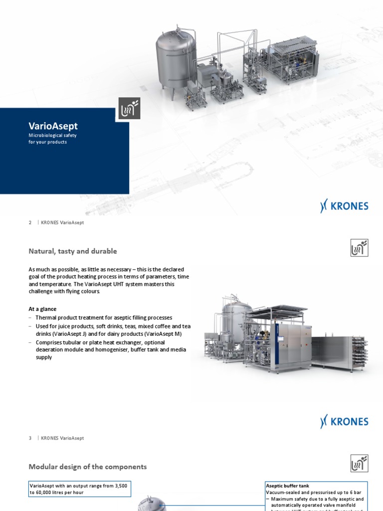 VarioAsept Microbiological Safety System: An Overview of KRONES ...