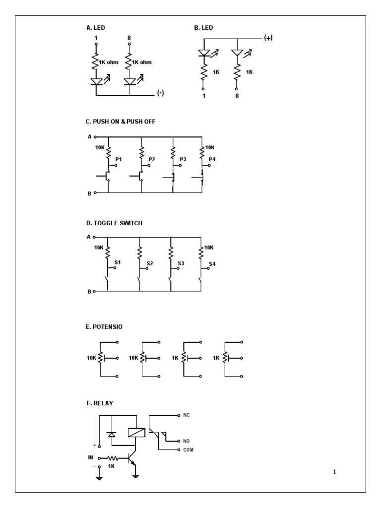 Apendix A Skema I-O Arduino Modul Praktek HZ | PDF