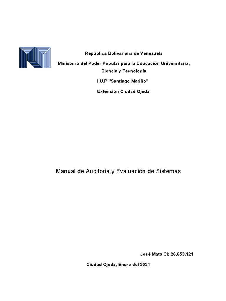 IUPSM PROY 26653121 Act04 | PDF | Auditoría | Contralor