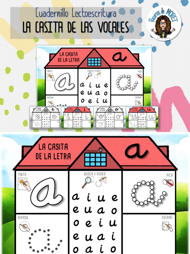La Casita de Las VOCALES | PDF