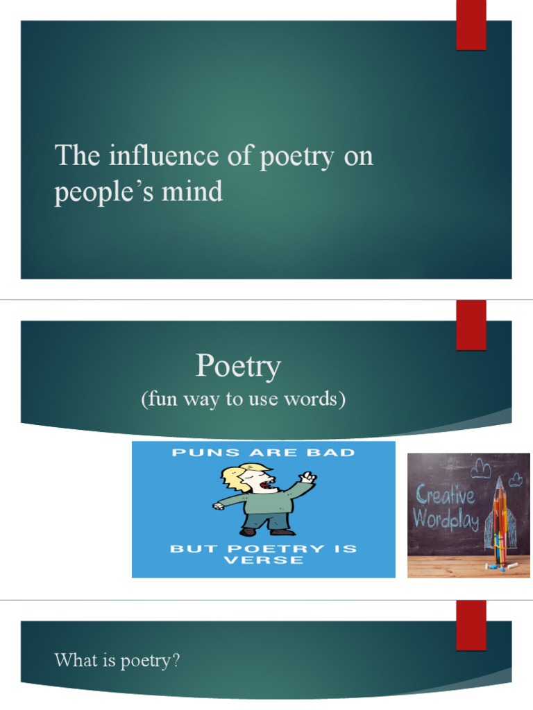 The Impact of Poetry on the Mind | PDF | Poetry