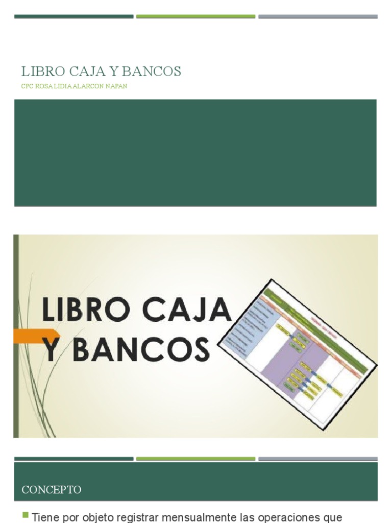 Libro Caja y Bancos | PDF | Efectivo | Contabilidad