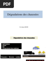 Pathologies Des Routes | PDF | Asphalte | Matériaux