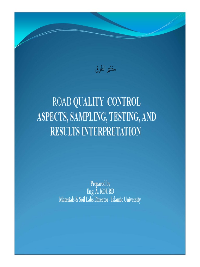 Road Lab | PDF | Road Surface | Concrete