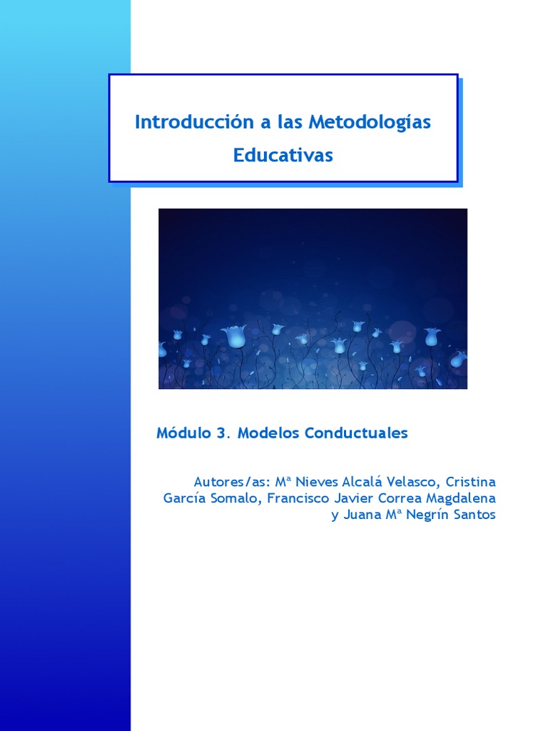 Modulo3. Modelos Conductuales | PDF | Simulación | Reanimación ...