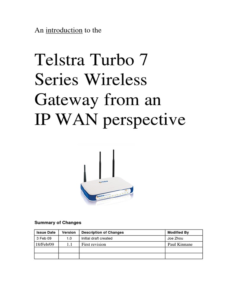 Configuring IP Wireless Access to a Private Network using a Telstra ...