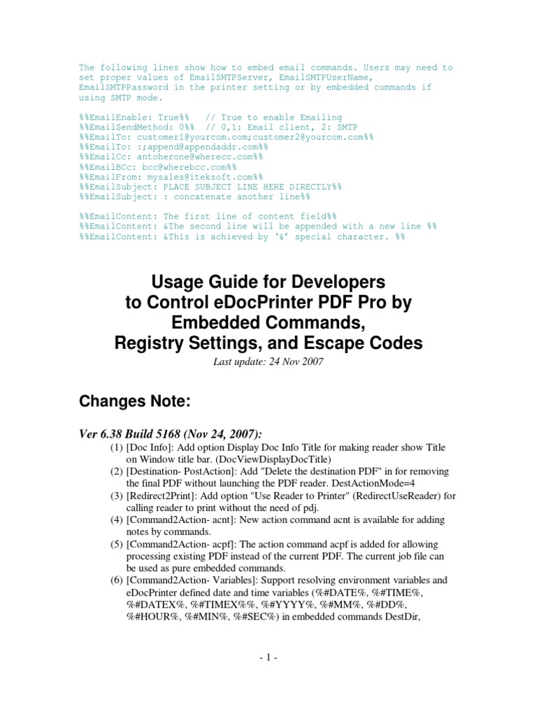 Embedded Commands | PDF | Windows Registry | Microsoft Outlook