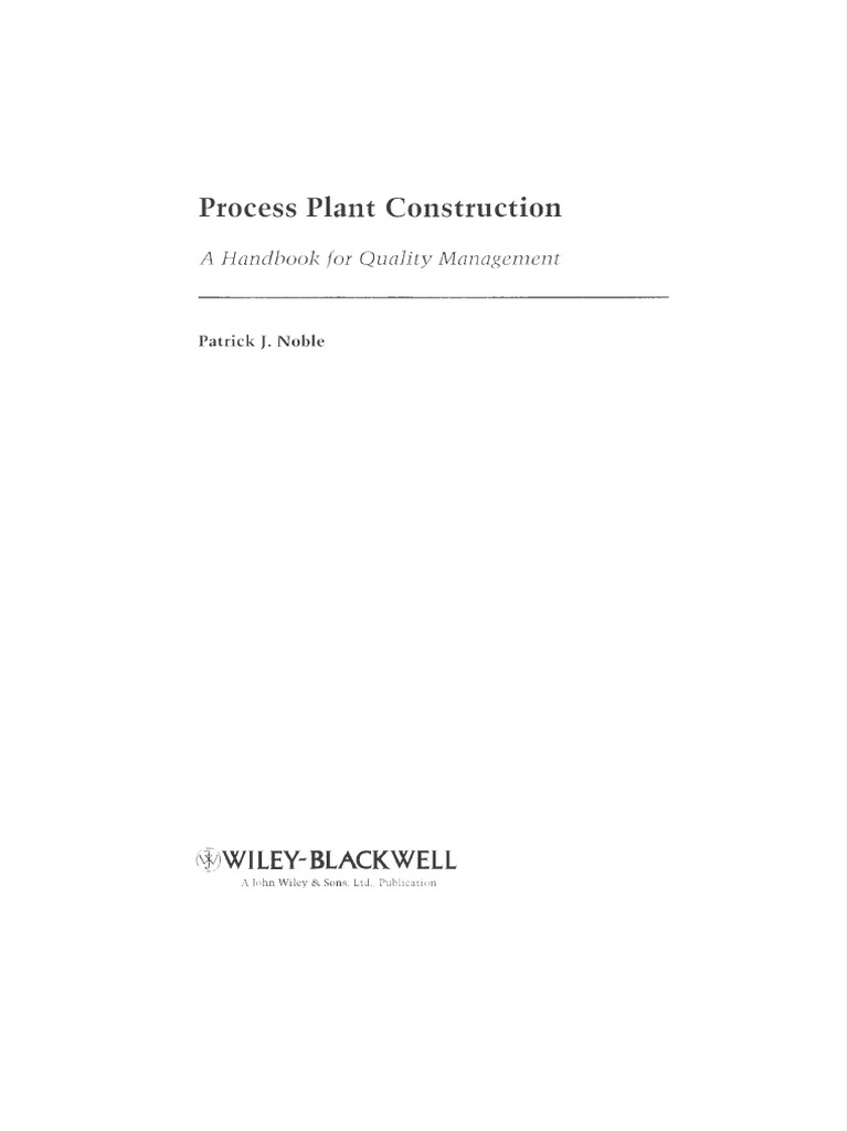 Process Plant Construction | PDF | Procurement | Specification ...