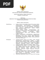 Contoh SK PSM Desa | PDF | Seni