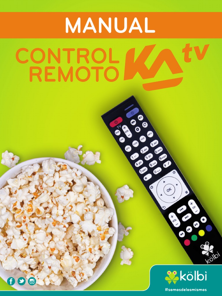 Control Remoto Katv | PDF | Control remoto | Televisión