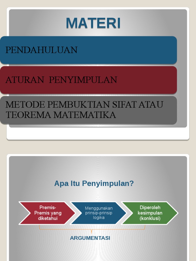 Silogisme, Modus Ponens, Dan Modus Tolens | PDF