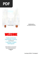 Monday Flag Raising Ceremony Guide | PDF