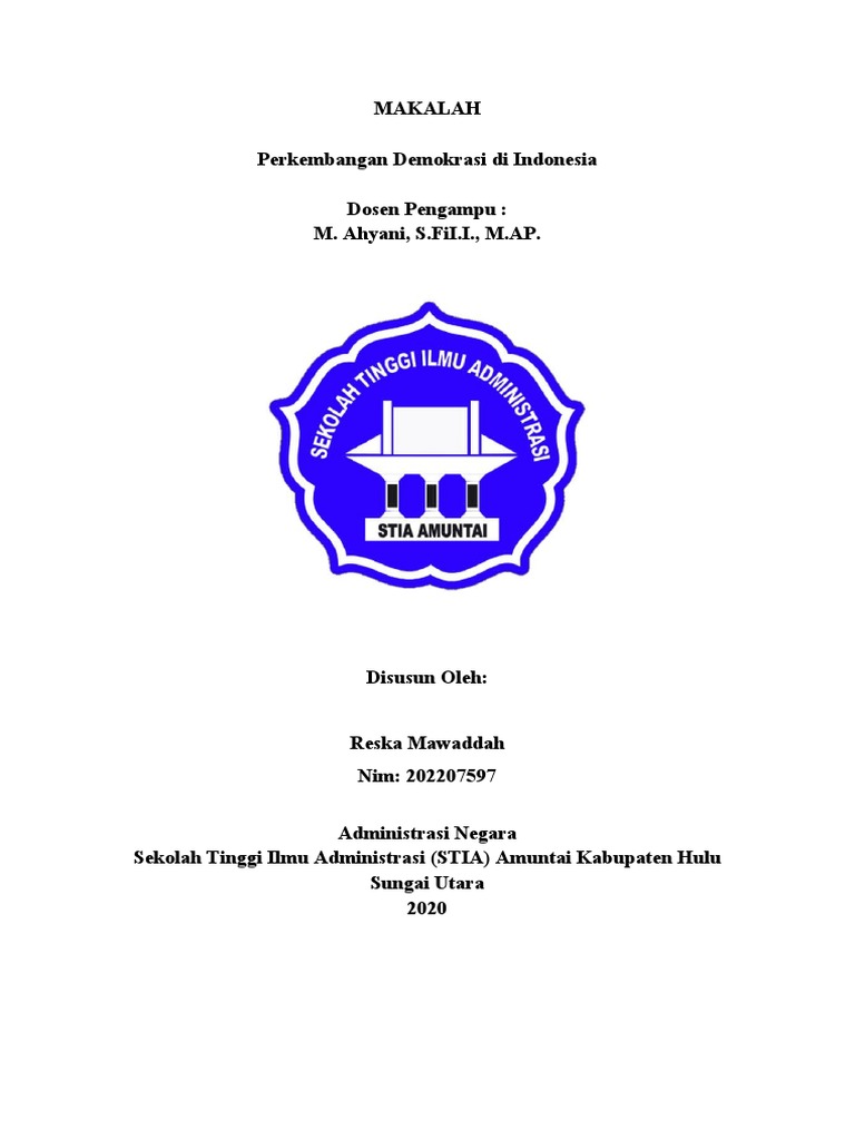 Makalah Teori Politik Reska Mawaddah 1D Reguler | PDF | Ilmu Sosial ... Makalah Teori Politik Reska Mawaddah 1D Reguler | PDF | Ilmu Sosial ...