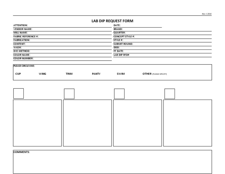 IA Lab Dip Submit Form | PDF