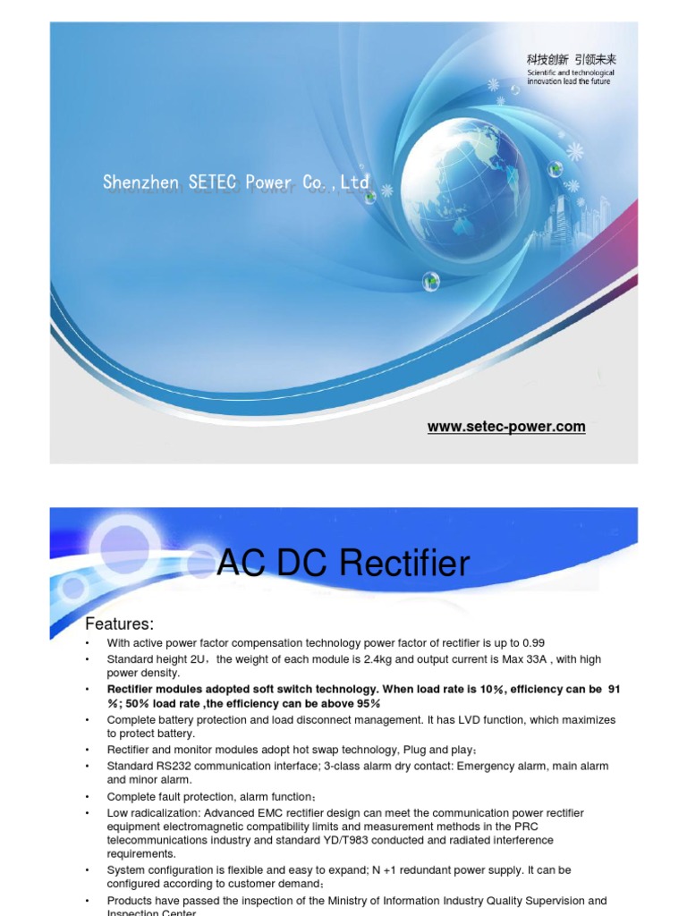 Setec 1 | PDF | Rectifier | Power Supply