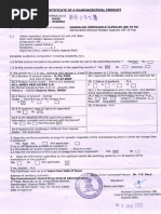 Certificate of Pharmaceutical Product (CoPP) | PDF | Over The Counter Drug | Food And Drug ...