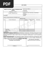 Contoh Format BAST | PDF