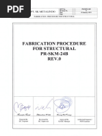 Method Statement For Structural Fabrication & Erection | PDF ...