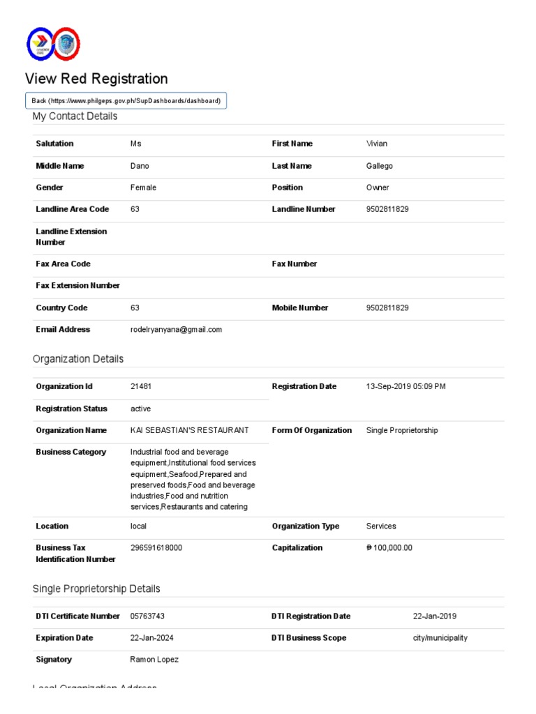 Sebastian Philgeps Red | Download Free PDF | Foods | Business