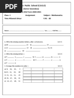 Kindergarten Math Worksheets | PDF | Learning
