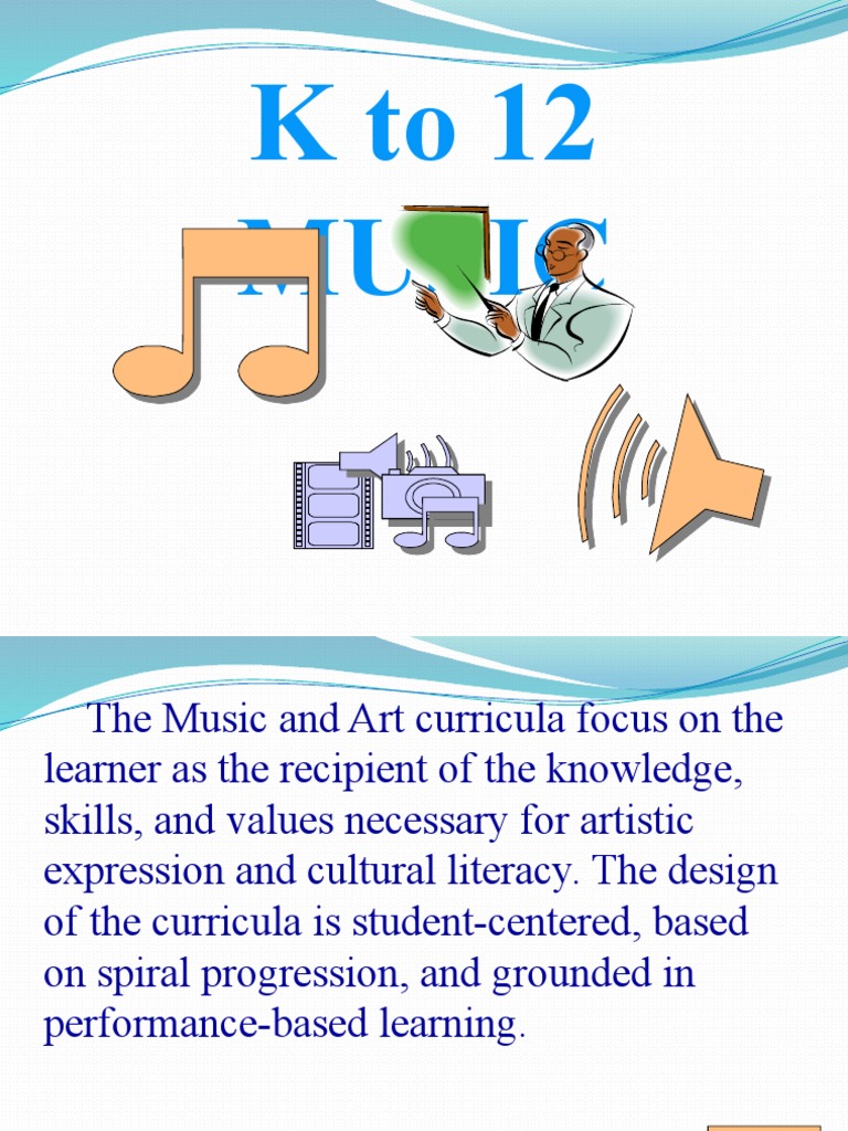 K To 12 Music | PDF | Rhythm | Learning