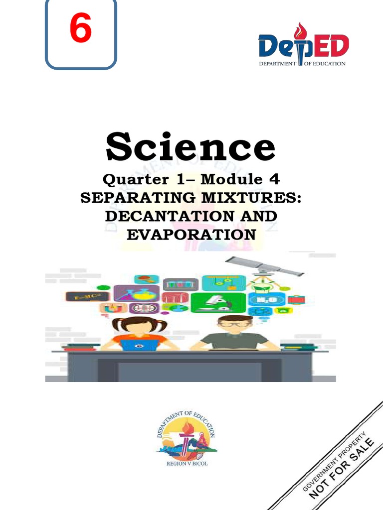Evaporation Separating Mixtures