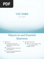 Scalar and Vector Worksheet | PDF | Euclidean Vector | Cartesian ...