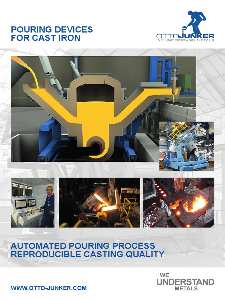 Pouring Devices For Cast Iron | PDF | Inductor | Casting (Metalworking)