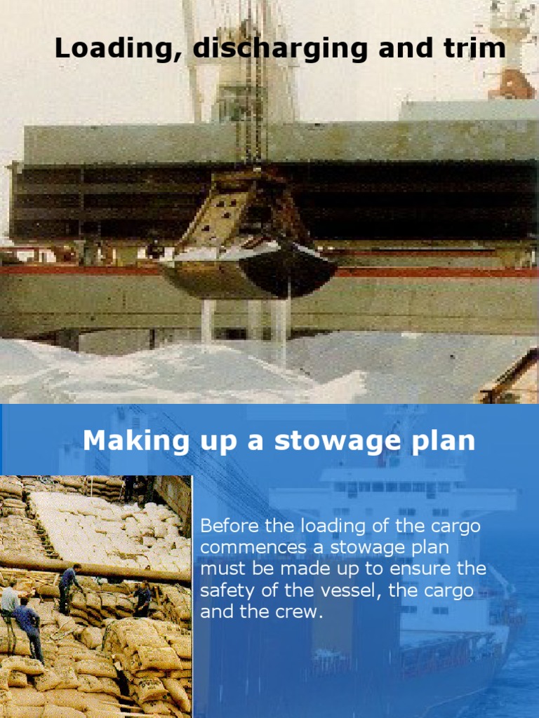 33-Loading, Discharging & Trim | PDF | Cargo | Ships