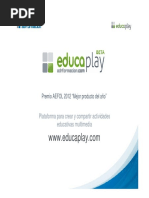 Tutorial Educaplay | PDF | Ventana (informática) | Educación de la primera infancia