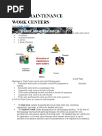 SAP PM Work Center Management Guide | PDF