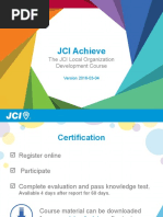 JCI 2023-2027 Strategic Plan Overview | PDF | Brand | Leadership
