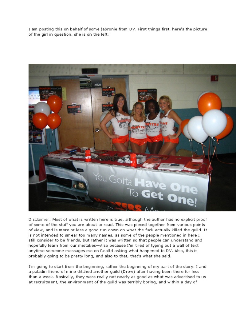 I Am Posting This On Behalf of Some Jabronie From DV | PDF | Young Adult