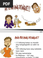 Dengue Presentation Tagalog | PDF
