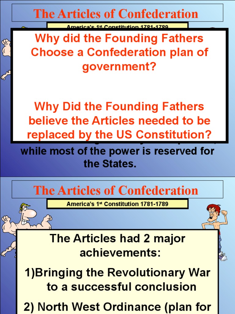 Overview of the Articles of Confederation | PDF | U.S. State | United ...