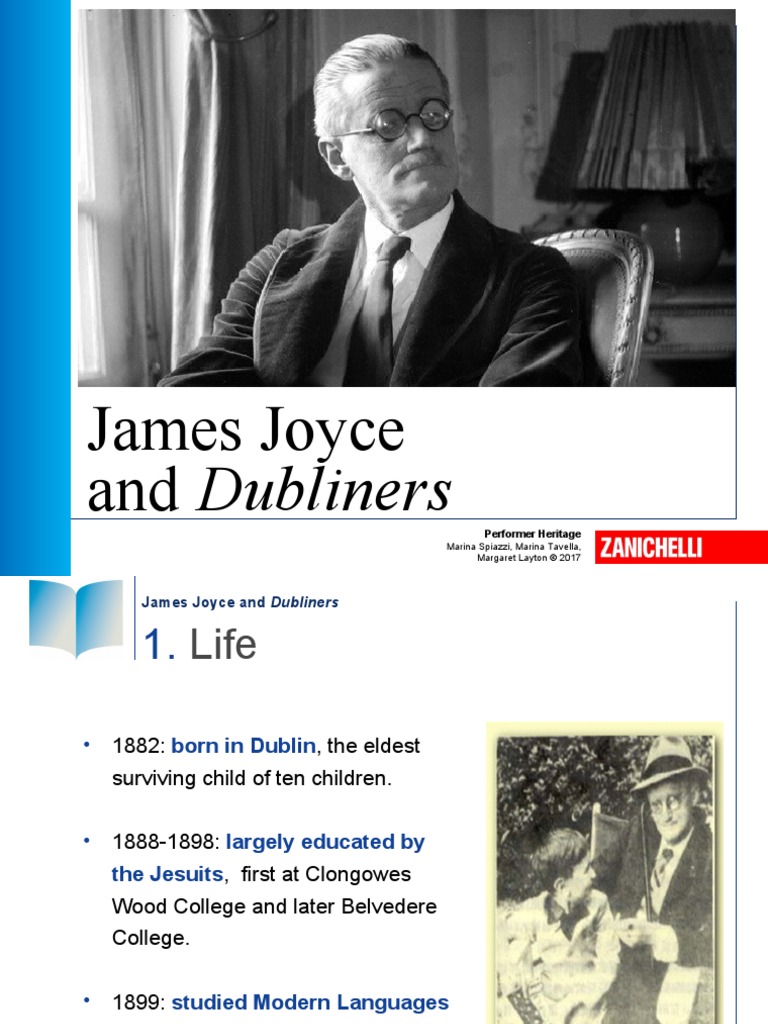 James Joyce and Dubliners: Performer Heritage | PDF | James Joyce ...