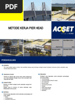 Metode Pelaksanaan Capping Beam | PDF