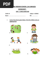 Grade 3 Science Weeks 1-4 Worksheets - Term 2 | PDF | Predation | Plants