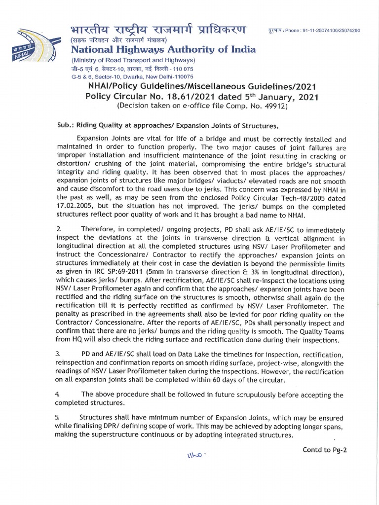 Circular Expansion Joints of Strcture | PDF