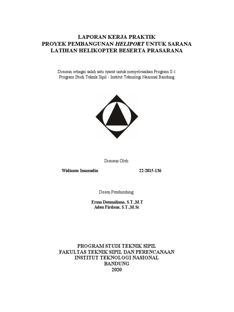 Desain dan Ukuran Helipad Latihan | PDF