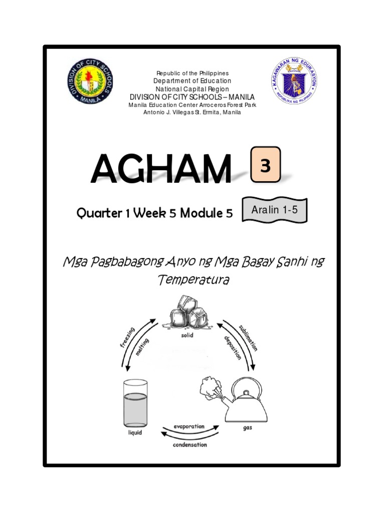 SCIENCE 3 - Q1 - Mod5 | PDF