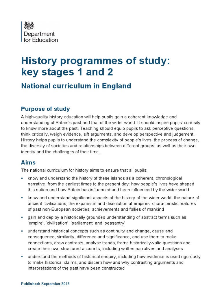 Primary School History | PDF | Anglo Saxons | Civilization