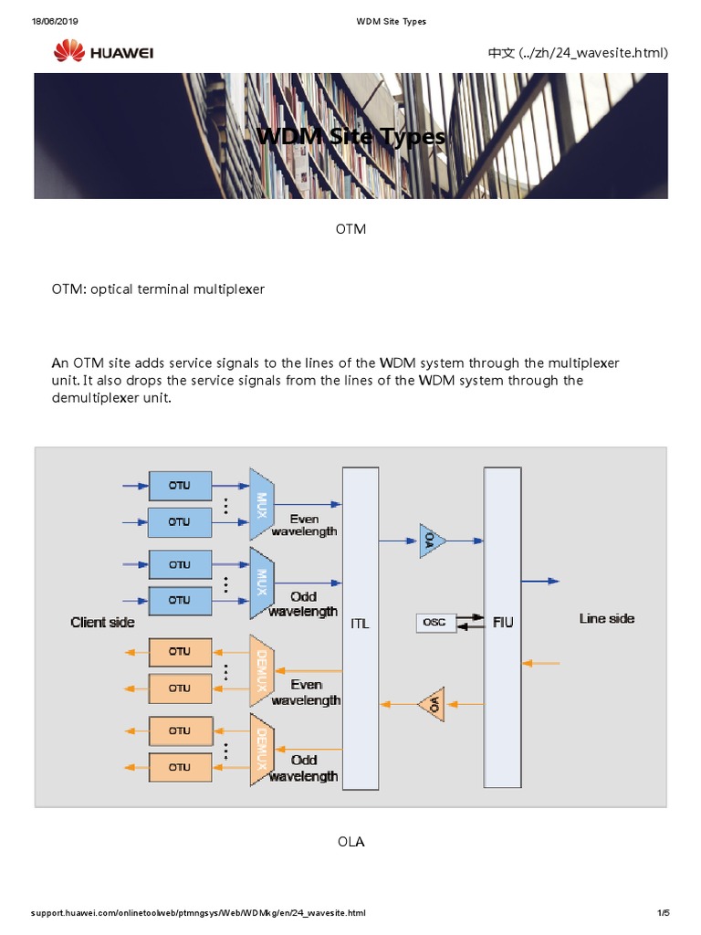 2-WDM Site Types | PDF | Wavelength Division Multiplexing | Optics