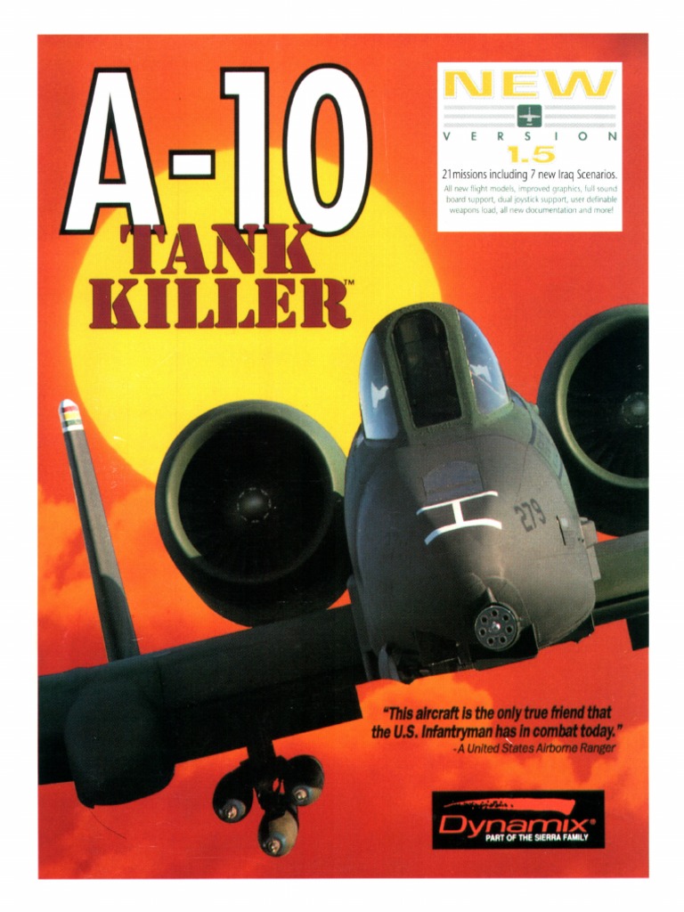 Dynamix A-10 Tank Killer Manual (En) | PDF