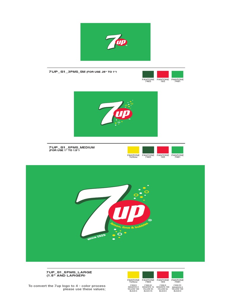 7up Regular S1 4PMS ALL | PDF