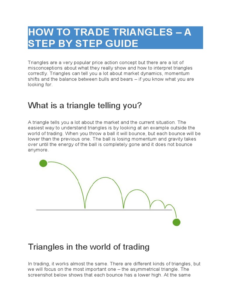 How to Trade Triangles - A Step-by-Step Guide | PDF | Business ...