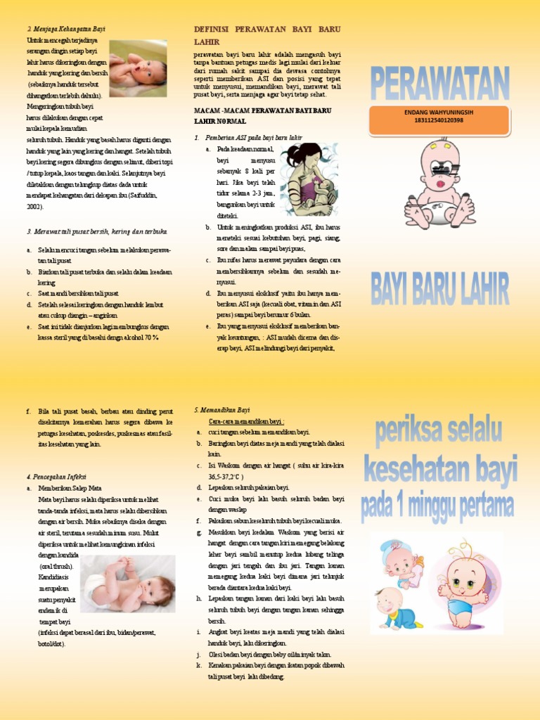 Leaflet Perawatan BBL | PDF