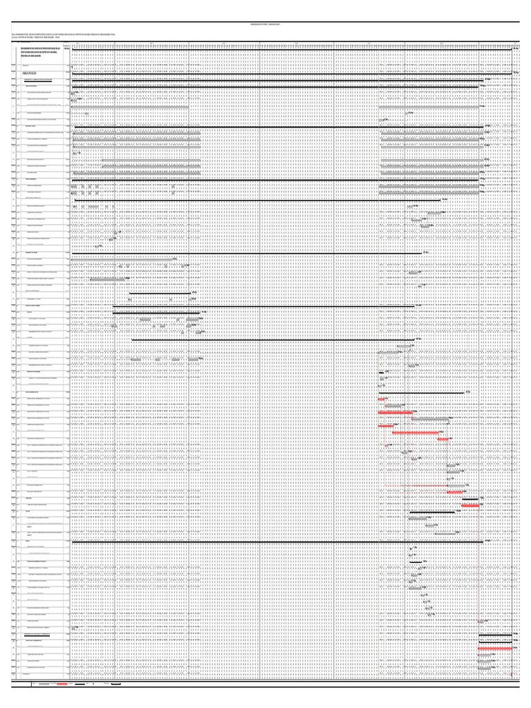 Diagrama Gantt Ampliacion 01 Proteccion Solar A1 | PDF | Pisos | Hormigón