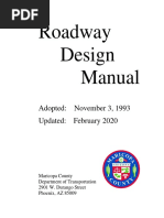 Gdot Signing and Marking Design Guidelines | PDF | Controlled Access ...