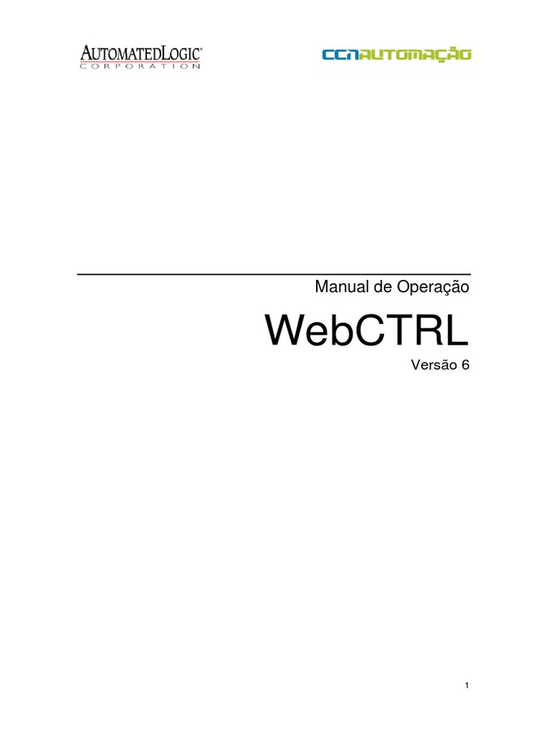 Manual WebCTRL | PDF